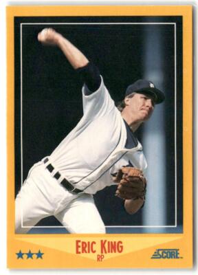 Eric King 1988 Score #471 - K7369 | eBay