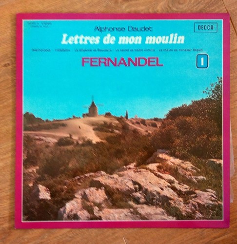 Les lettres de mon moulin - Alphonse Daudet FERNANDEL vol 1 - Vinyle 33T decca | eBay