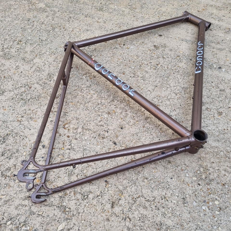 Condor Road Racing bike frame & Fork Reynolds 531 Cromoly tubing Retro ...