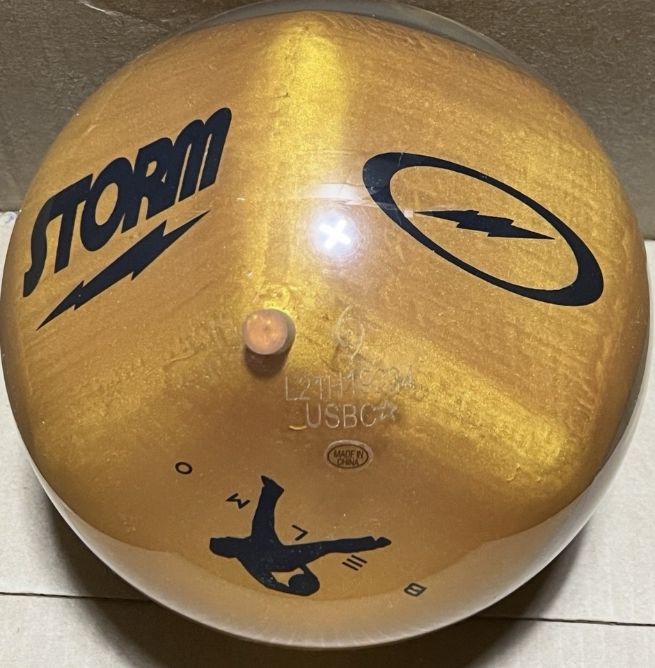 Storm Belmo Clear Gold 15 lb Bowling Ball New in Box | eBay