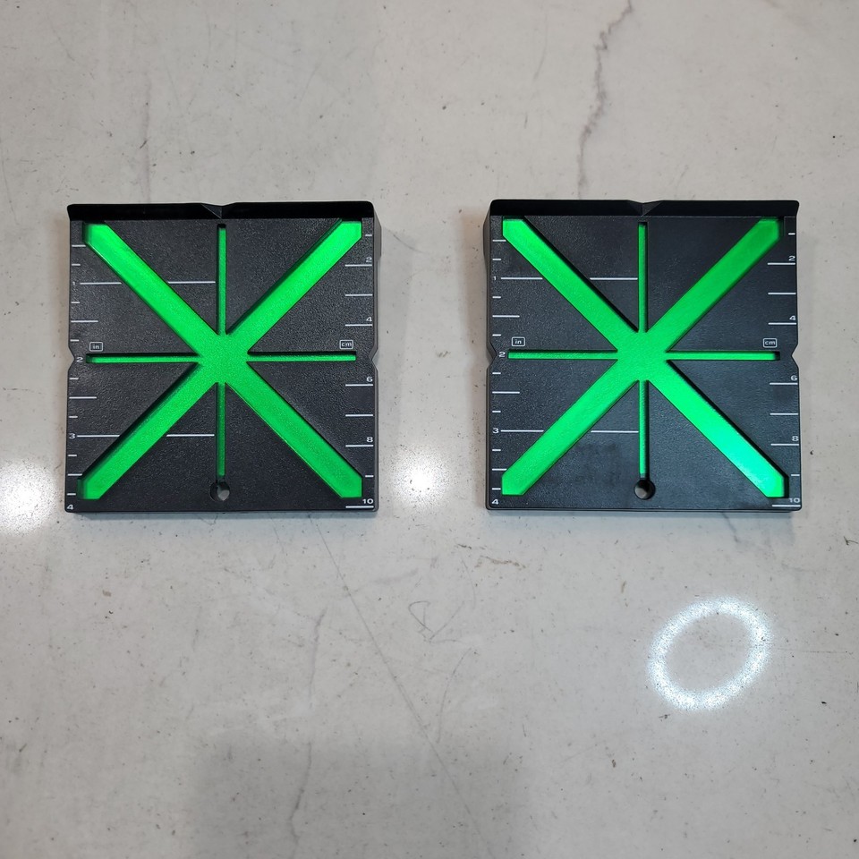 2 Pack Milwaukee 48-35-1111 Responsive Laser Alignment Target | eBay