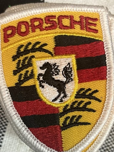 1980s Vintage Porsche Embroidered Patch Automotive Sports Car Badge | eBay