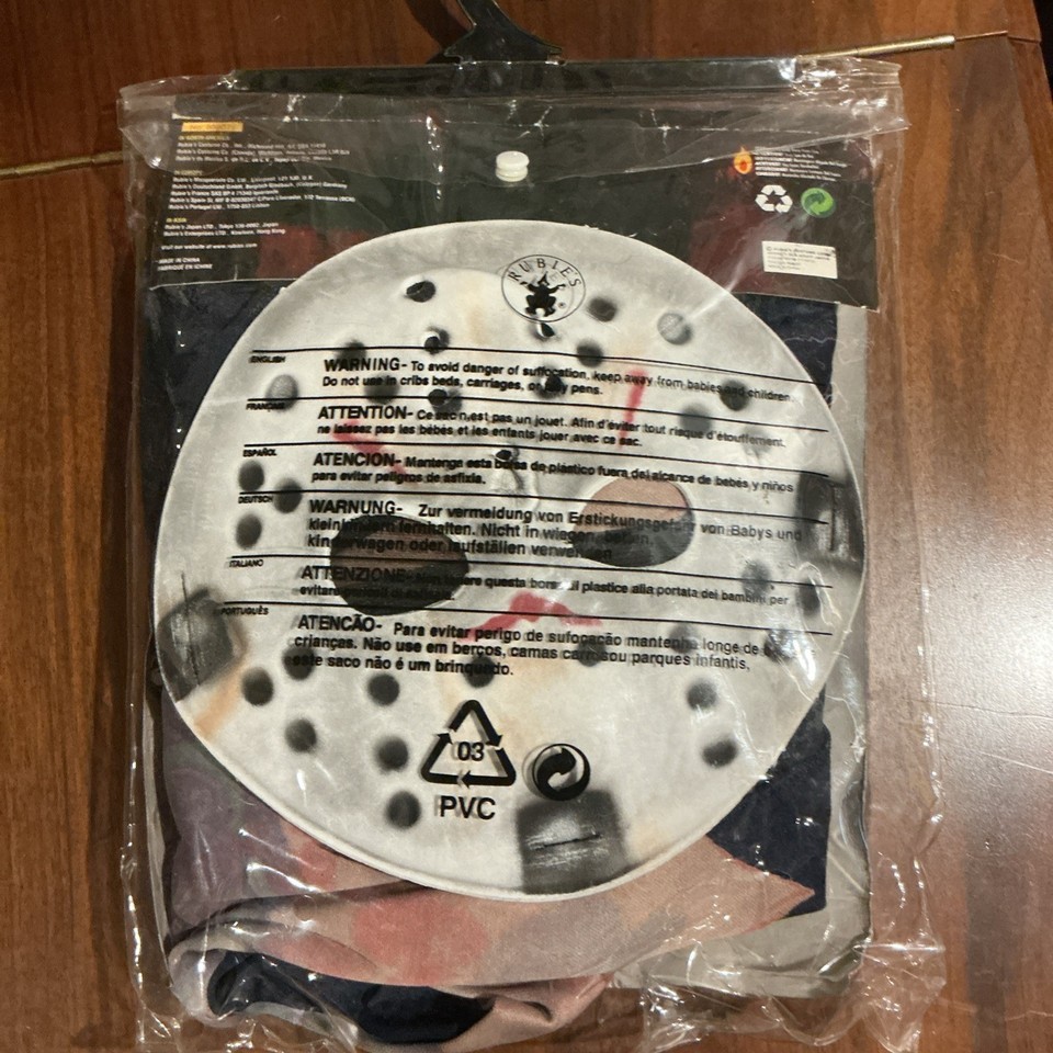 Friday The 13Th Jason Voorhees Rubies X-Lg Costume W Mask 2010 ...