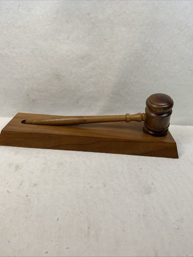 Gavel and Stand Set Handcrafted Walnut | eBay