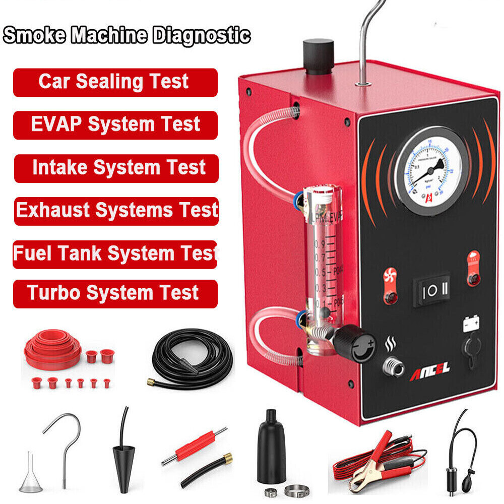 Automotive EVAP Smoke Machine Leak Detector Fuel Pipe System Vacuum ...