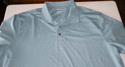 Reebok Golf Shirt Men’s 4XLT Light Blue Polo Short Sleeve | eBay