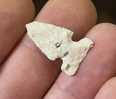 UNIQUE CAHOKIA SIDE NOTCH POINT ILLINOIS AUTHENTIC ARROWHEAD INDIAN ...