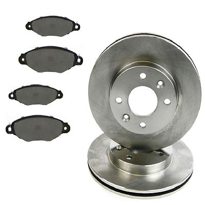 Front Brake Kit Discs Pads Renault Kangoo/Fits Nissan Kubistar | eBay UK