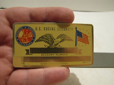 Engraving - Metal Social Security Card