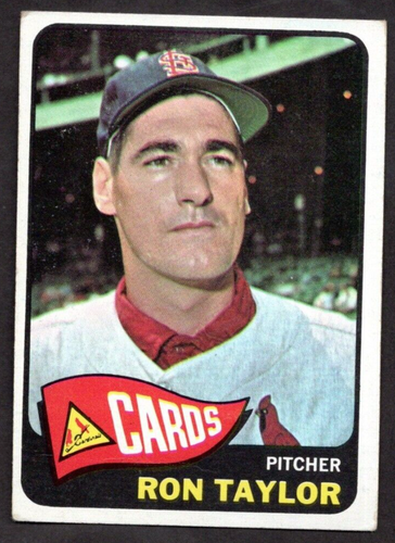 1965 Topps #568 Ron Taylor Cardinals VG, Wrinkle | eBay