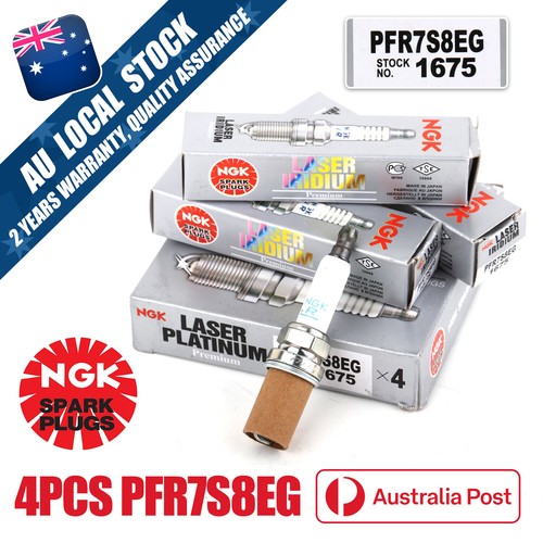 4pcs NGK Platinum Spark Plugs Audi A345678 Q357 R8 VW Golf Passat ...