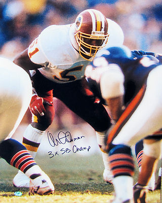 Monte Coleman Signed 16x20 Photograph with Washington Redskins Super ...