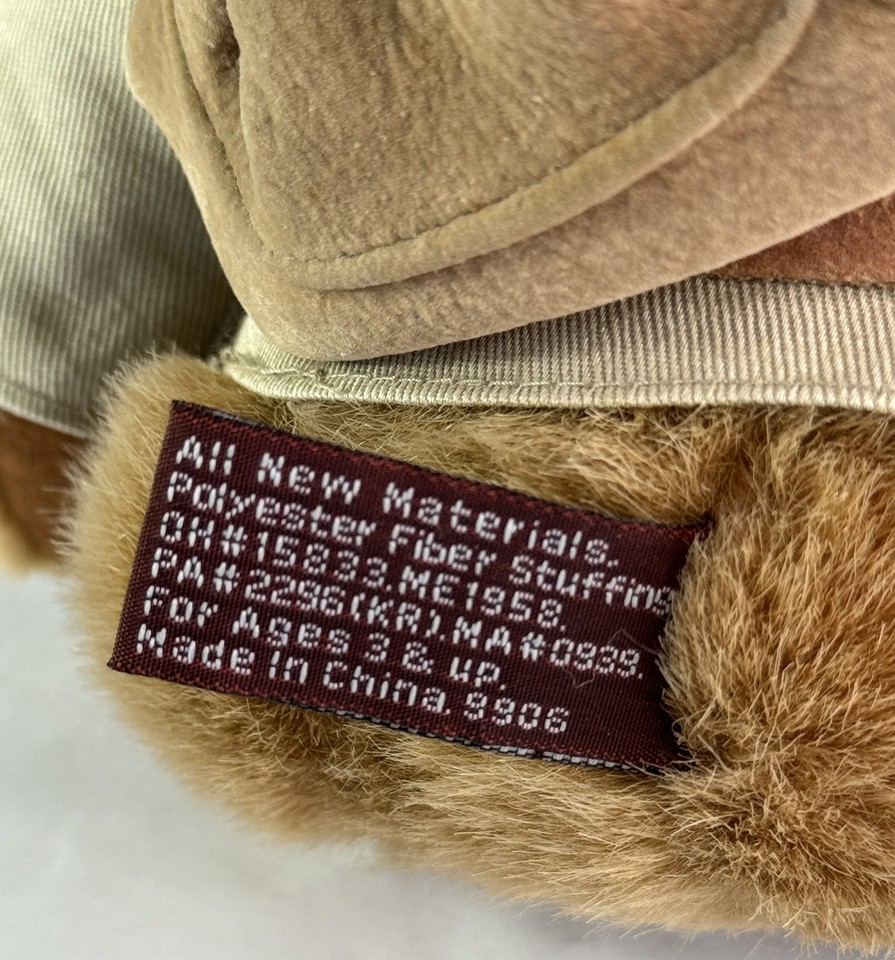Jungle Joe Safari Friends “Safari Joe” Talking Bear Stuffed Animal ...