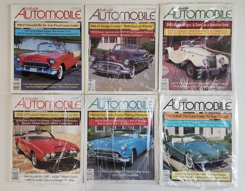 Collectible Automobile magazine lot Volume 12, issues 1,2,3,4,5,6 | eBay