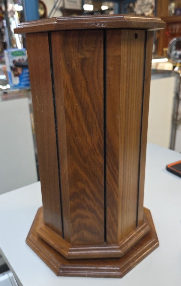 ROTATING BELT BUCKLE DISPLAY STAND CASE BELTBUCKLE COLLECTORS SALES ...