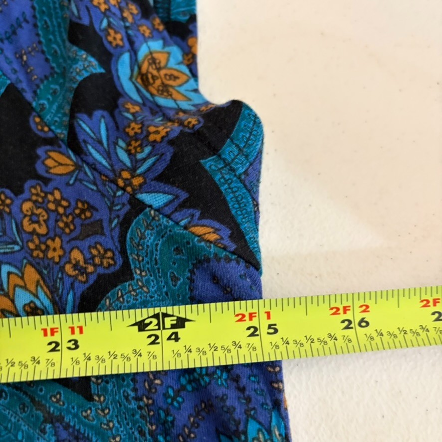 Simply Emma Blouse Women's 3X Round Neck Short Sleeve Printed Casual ...