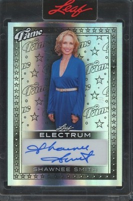 2025 Leaf Electrum Fame Silver Shawnee Smith 1/1 Auto Autograph | eBay