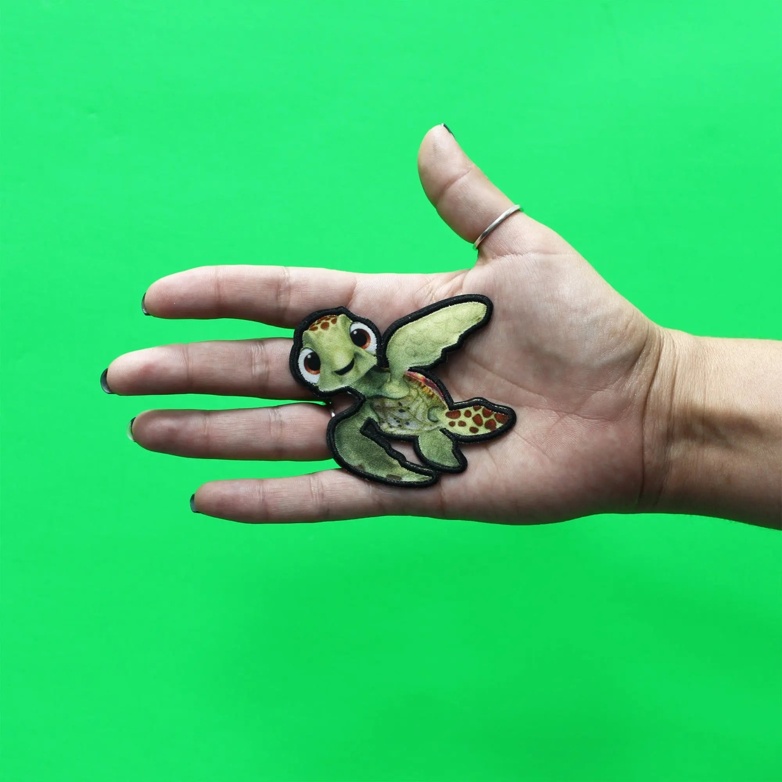 Disney Finding Nemo Squirt Patch Animals Kids Movie Embroidered Iron On ...