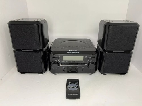 Home Stereo System with Bluetooth CD FM Radio Shelf Audio Bookshelf No ...