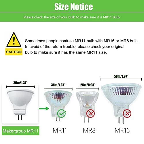 MR11 Gu4.0 Bi-pin LED Light Bulb 3W 12VAC/DC Low Voltage LED Spotlights ...