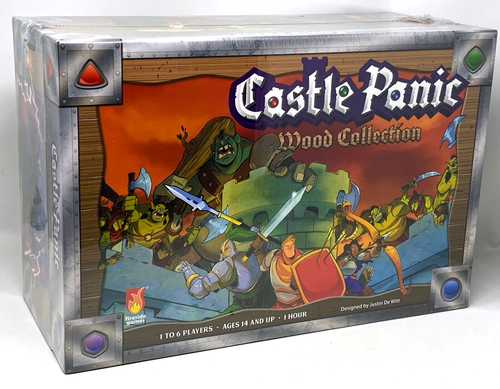 Fireside Games - Castle Panic Wood Collection Box - 1st Printing SEALED ...