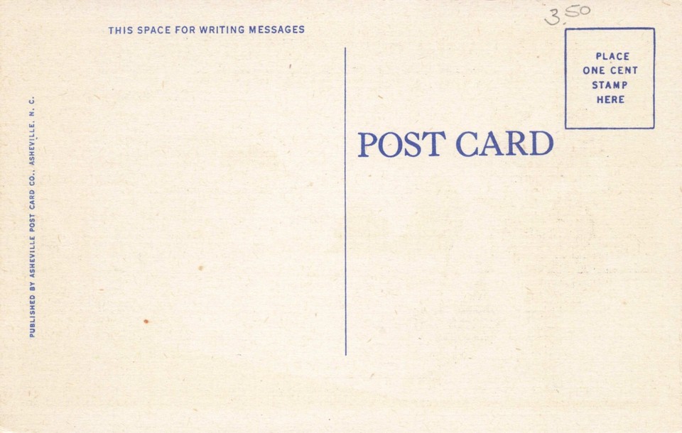 Postcard Comic Down Here Looking Over the Calf Situation Linen | eBay