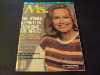 Ms. Dec 1984 Women Reporters, 60 Minutes Diane Sawyer ID:82823 | eBay