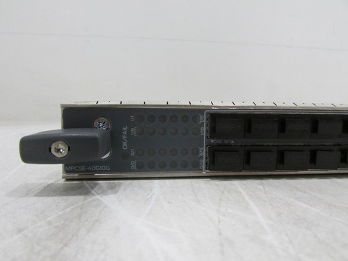 Juniper MPC5E-40G10G-RB 6-port 40G or 24-port 10G; full scale L3 and ...