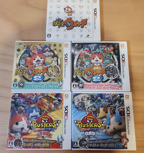 Yo-kai Watch + Busters Red Cat Corps & White Dog Squad + Honke 2 & | eBay