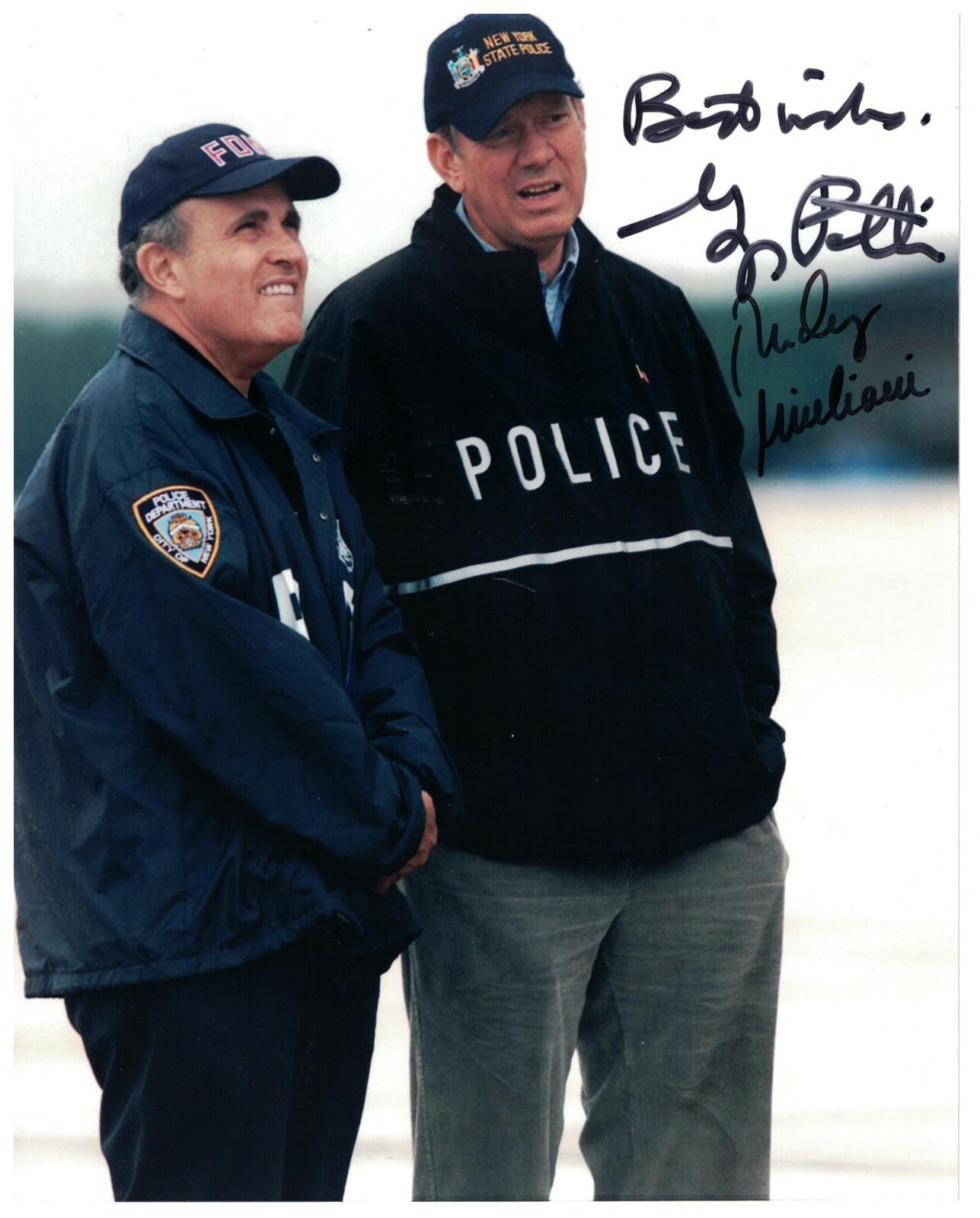 Rudy Giuliani Autographed Memorabilia | Signed Photo, Jersey ...