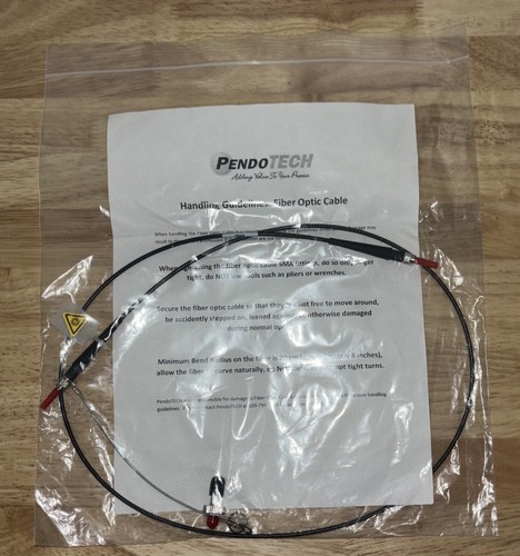 PendoTech Fiber Optic Cable W/ UV Window Coupler SPEC-OC-FIBER-T | eBay