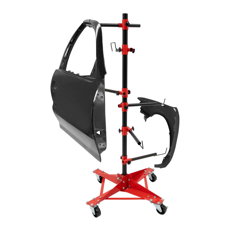 Adjustable Panel Tree Paint Stand Auto Body Door Fender Paint Stand ...