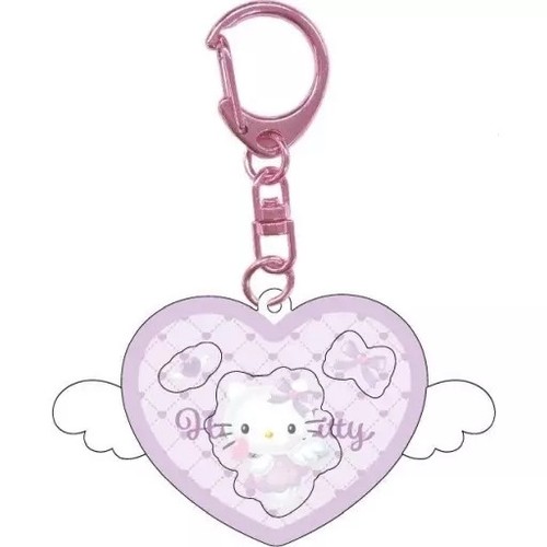 Keychain Hello Kitty Purple Angel Shakashaka Acrylic Keychain "Sanrio ...