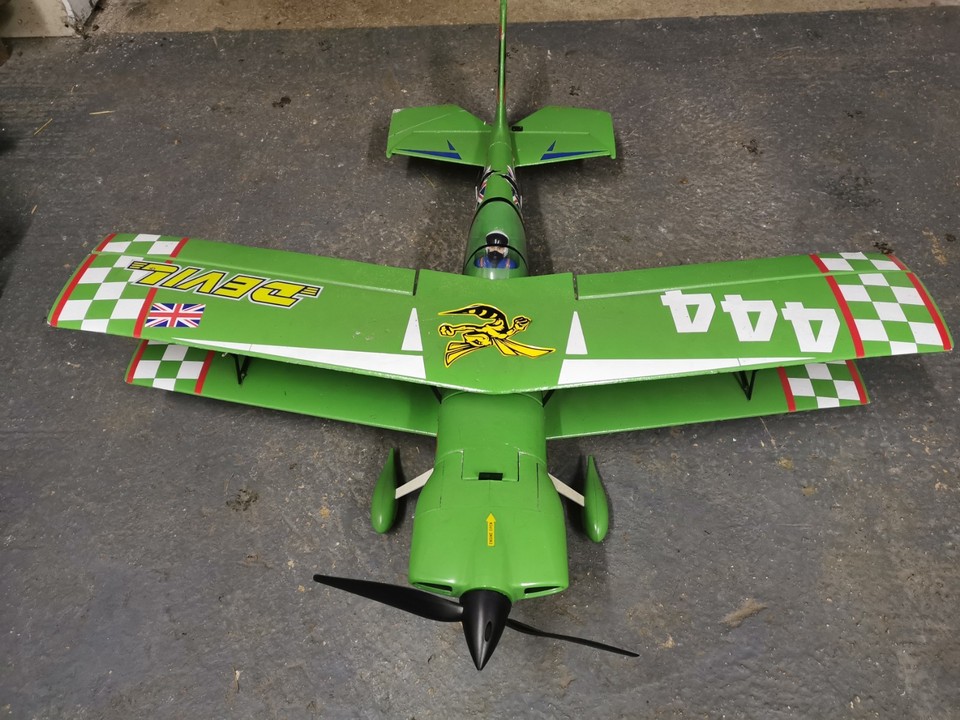 Dynam Devil 3D RC Biplane Acrobatic Rc Plane | eBay UK