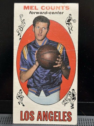 1969-70 Topps #49 Mel Counts LA Lakers | eBay