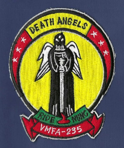 US Marine Corps VMFA-235 Marine Strike Fighter Squadron "Death Angels ...
