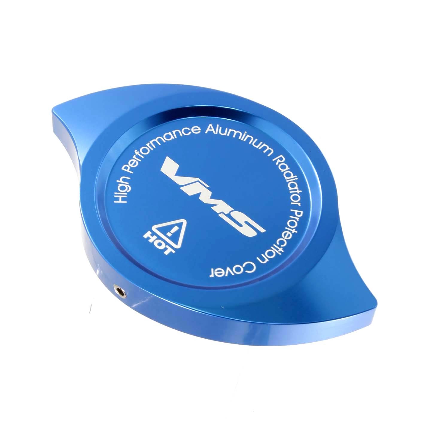 VMS BLUE ANODIZED BILLET ALUMINUM RADIATOR CAP COVER CNC MACHINED ...