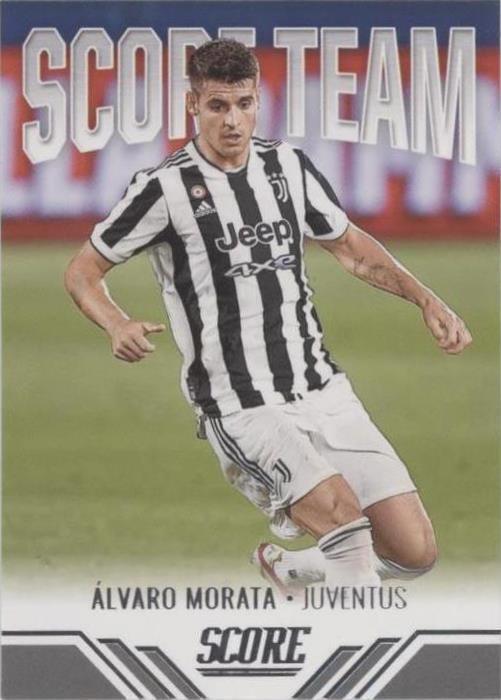 2021-22 Panini Score FIFA - Score Team Alvaro Morata #3 for sale online ...