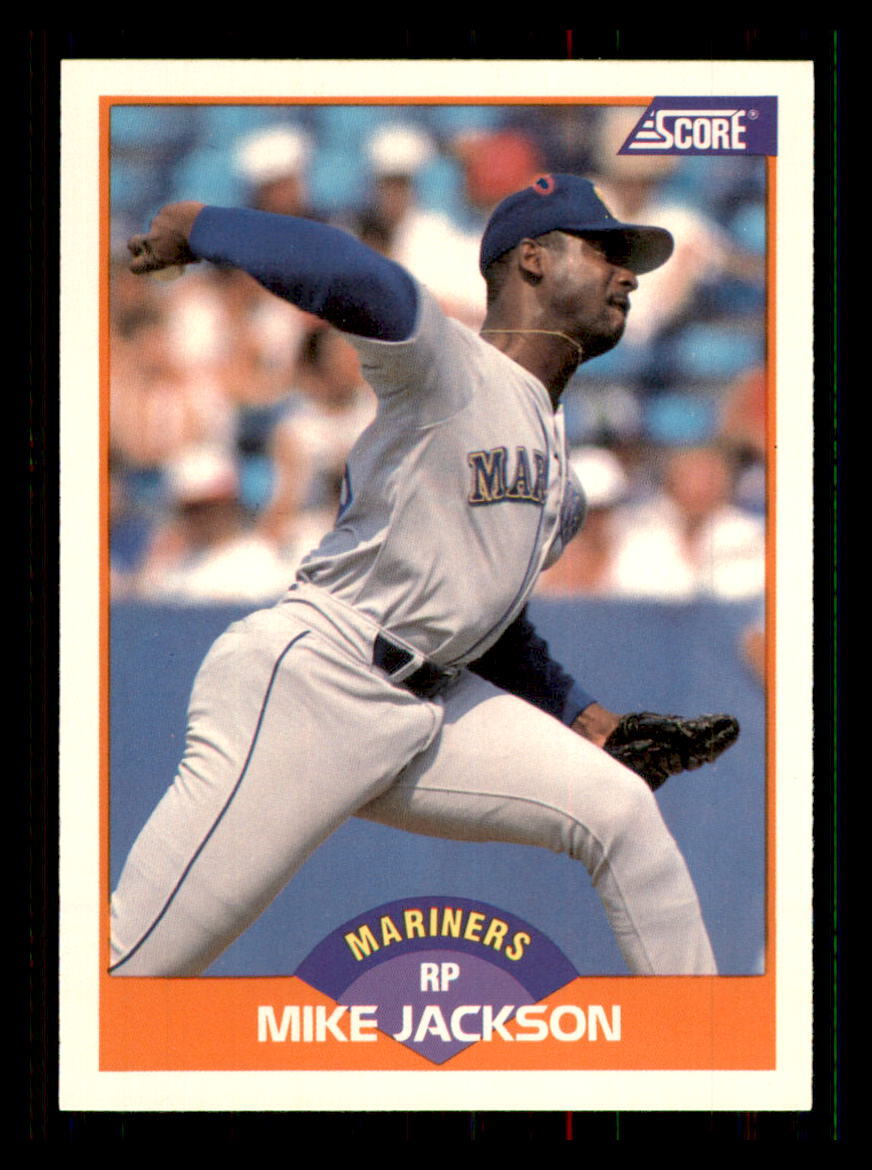 1989 Baseball 1989 Score Mike Jackson Seattle Mariners #398 1 | eBay