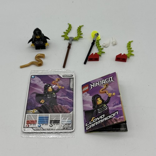 LEGO NINJAGO Lloyd Garmadon Polybag (9552) 100% Complete with Cards! | eBay