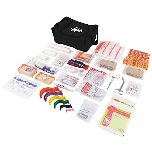 First Responder Fully Stocked Trauma First Aid Kit - 4 Color Bag | eBay