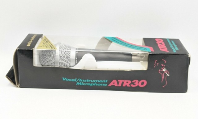 Audio Tech ATR-30 Dynamic Cable Professional Microphone for sale online ...