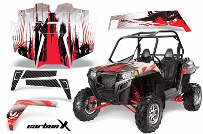 UTV Graphics Kit Decals Stickers For Polaris RZR XP 900 11-14 CARBONX R ...