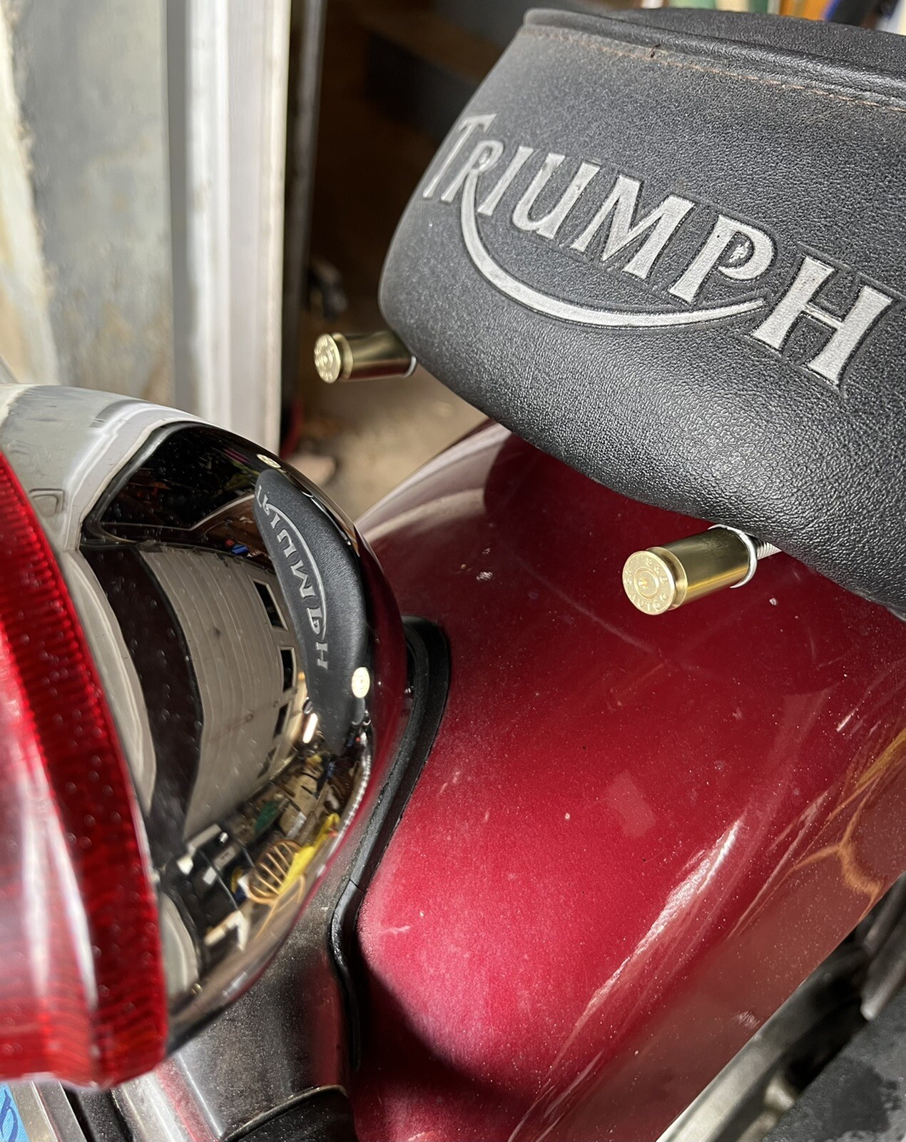 Triumph Motorcycle Long Bullet Seat Bolts For Bonne Thruxton Scrambler ...