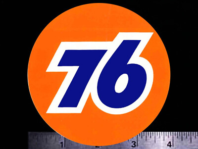 UNION 76 - Original Vintage 1970's Racing Decal/Sticker - Union Oil ...