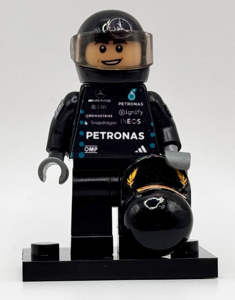 LEGO F1 Formula 1 Minifigure Racing Driver - George Russell - 2025 ...