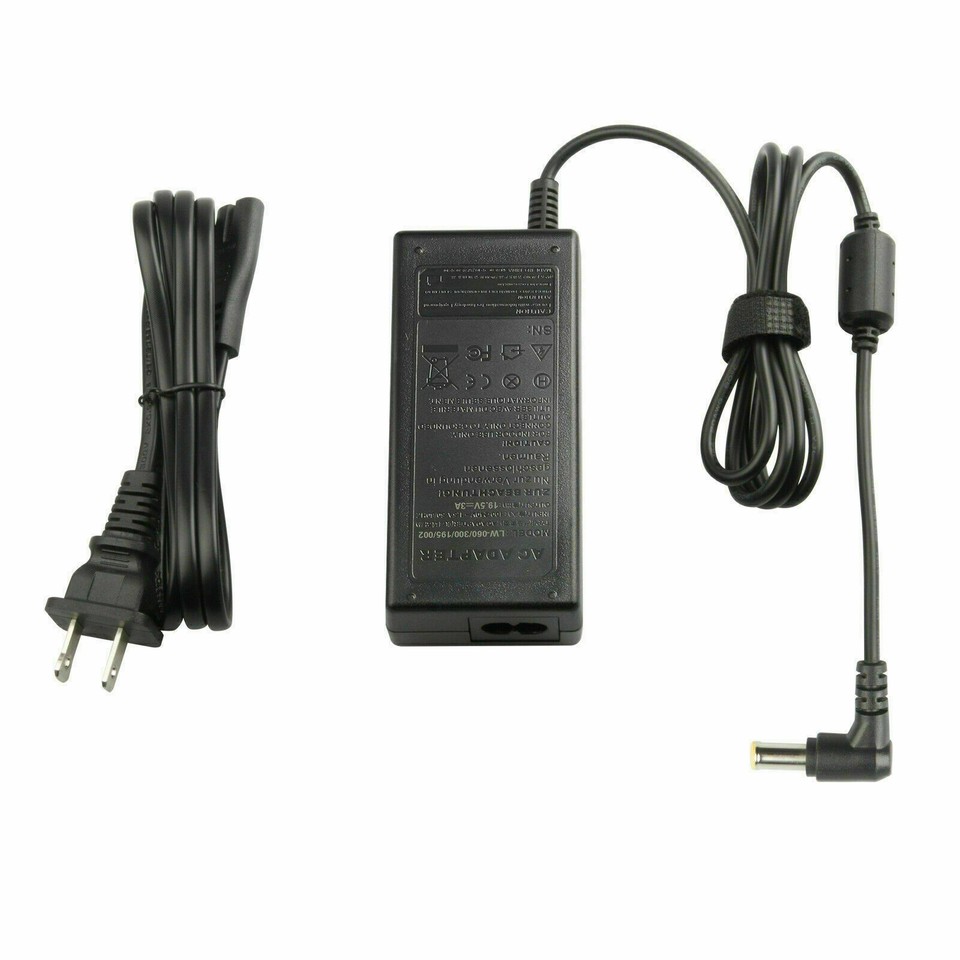 65W AC Adapter Power Laptop Charger Cord for Sony Vaio VGP-AC19V48 ADP ...
