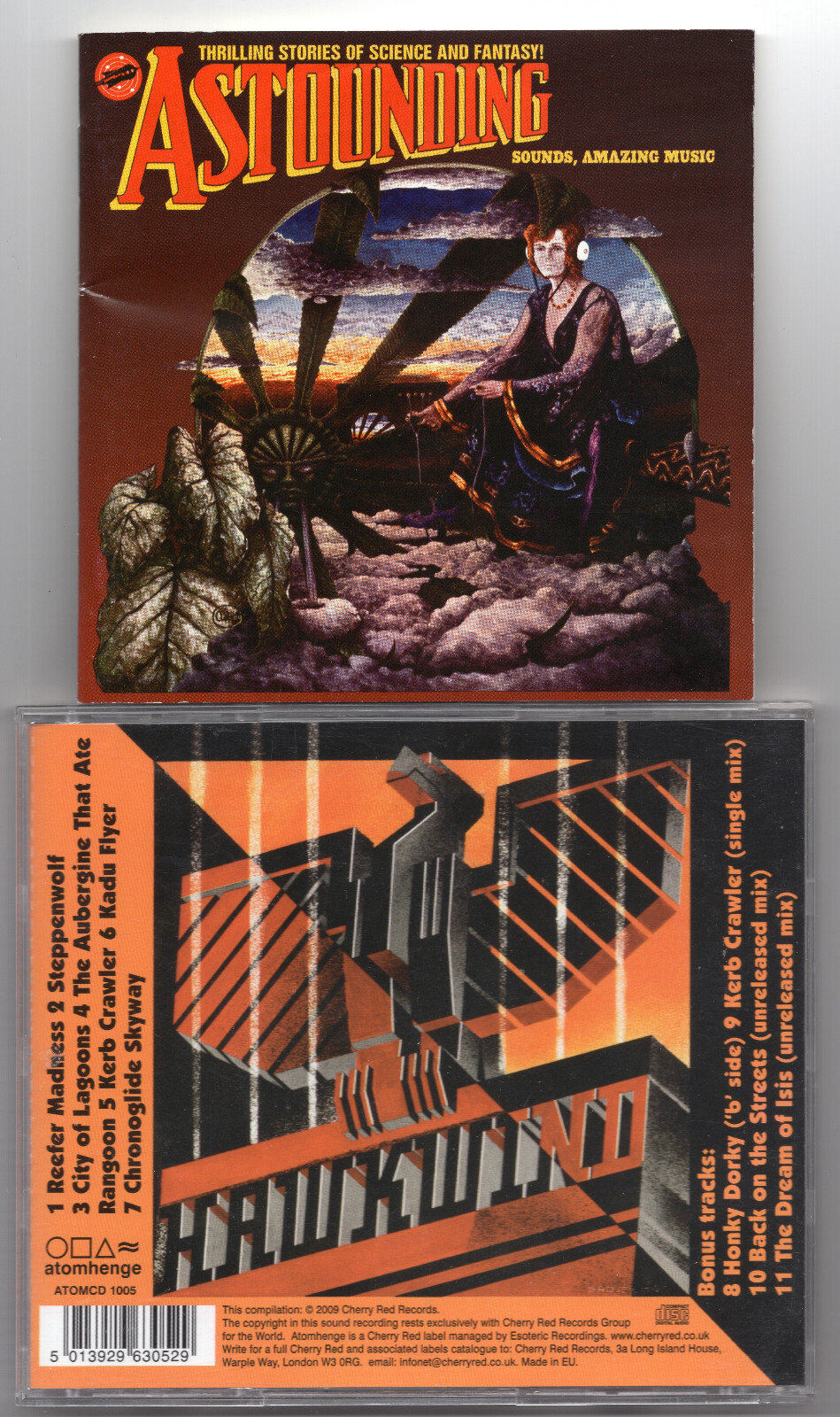 Hawkwind - Astounding Sounds, Amazing Music, orig. 1976, Cherry Red ...