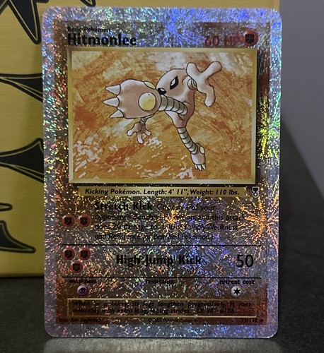 Hitmonlee 13/110 Pokémon Legendary Collection Set Rare, Reverse-Holo ...