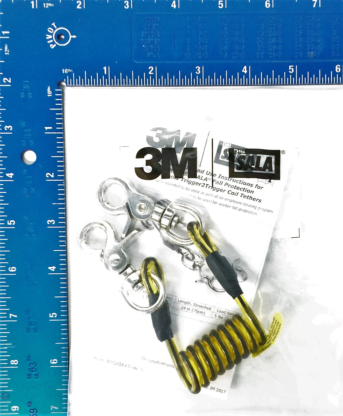 3M Fall Protection Tether Coil Trigger to Trigger 1500067 NOS for sale ...